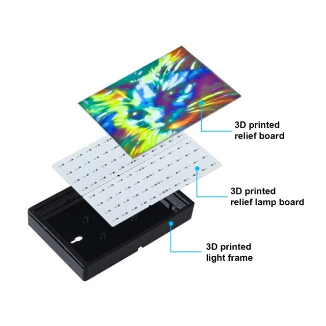 3D PRINTED LED Light Panel LED Backlight Board For 3D Printers Home ...