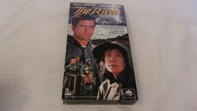 THE RIVER (VHS, 1996) Mel Gibson, Sissy Spacek, Scott Glenn £18.46 ...
