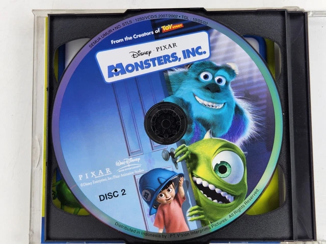 MONSTERS, INC. - VCD - Disney Pixar EUR 12,08 - PicClick IT