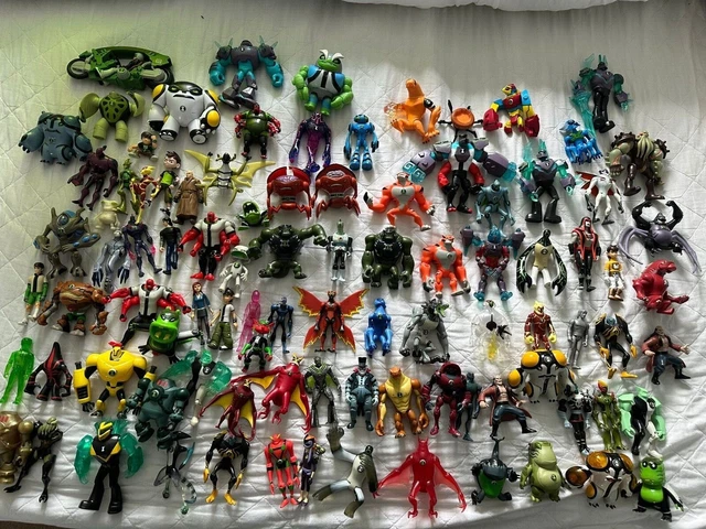 BEN TEN 10 Characters Figures Various Available 4" Multi Listing ...