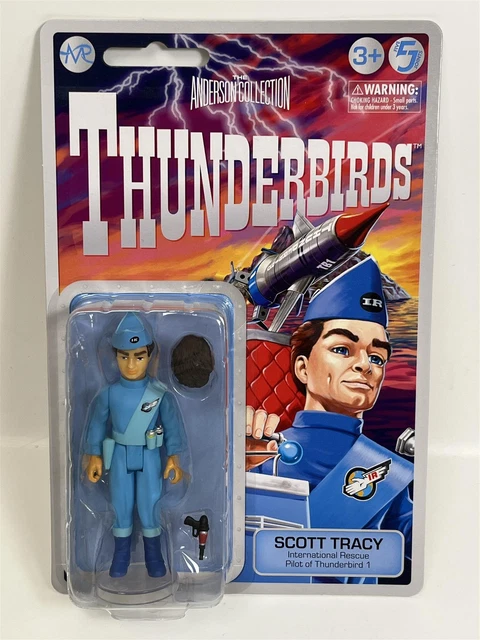 SCOTT TRACY THUNDERBIRDS The Anderson Collection 9.5cm Figura AC1 ST ...