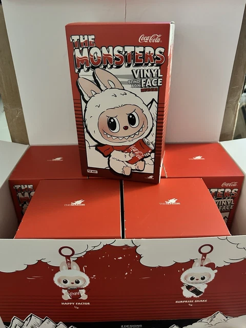 AUTHENTIC LABUBU COCA-COLA Vinyl Face Blind Box Series Authentic Sealed ...