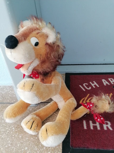 ALTER SCHUCO BIGO-BELLO Löwe Lion "Rexus" Stofftier (1950-1970) EUR 60 ...