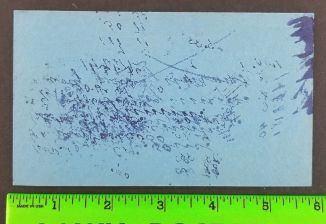 VINTAGE CARTER WHITE Lead Paint Blotter Card £27.65 - PicClick UK