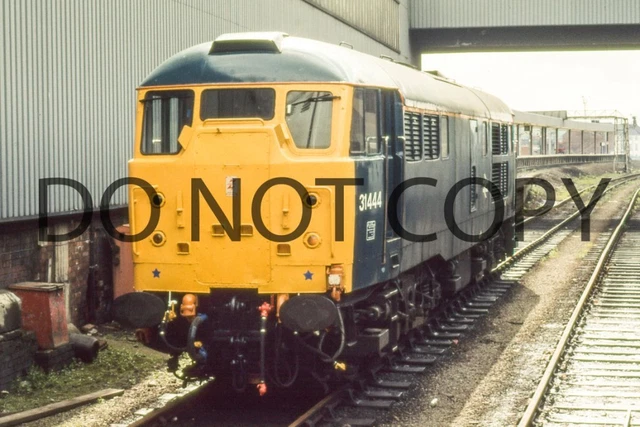 UK DIESEL TRAIN Railway Photograph Of Class 31 31444 Loco. (Rm31-486) £ ...