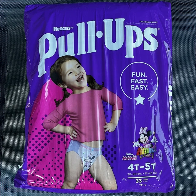 DISNEY JUNIOR MINNIE Huggies Pull-Ups Training Pants - Girls - 4T-5T ...