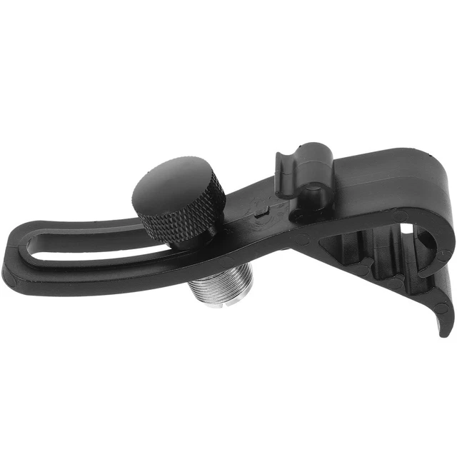 2 PACK ADJUSTABLE Microphone Clip Drum Clips Rim Snare Mount Clamp £13. ...