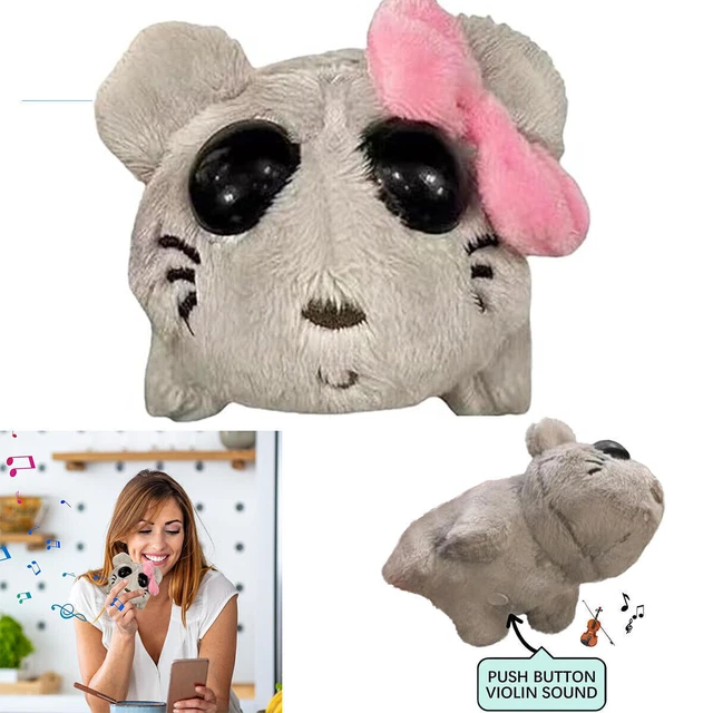SAD HAMSTER MEME Plush Toy with Built in Violin Sound Doll Gifts for ...