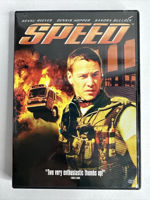 SPEED (DVD, 2004, 1994 Film) Keanu Reeves Sandra Bullock - Widescreen ...