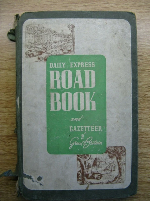 DAILY EXPRESS ROAD Book And Gazetteer Of Great Britain - Hardback ...