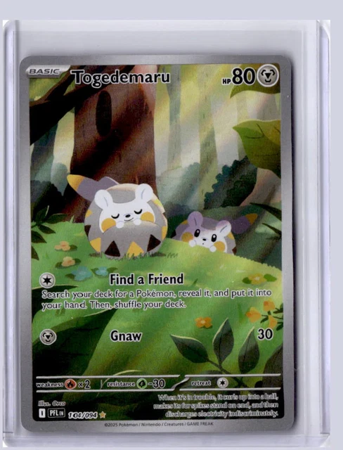 TOGEDEMARU 2025 POKEMON Phantasmal Flames Illustration Rare 104/094 $5. ...
