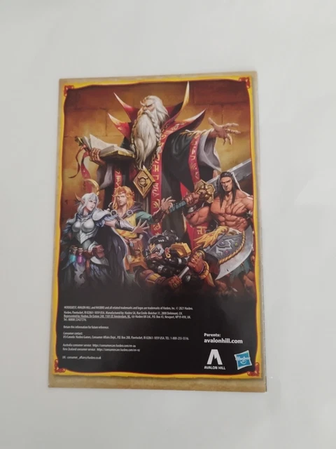 HEROQUEST GAME SYSTEM Rulebook Replacement $20.87 - PicClick CA