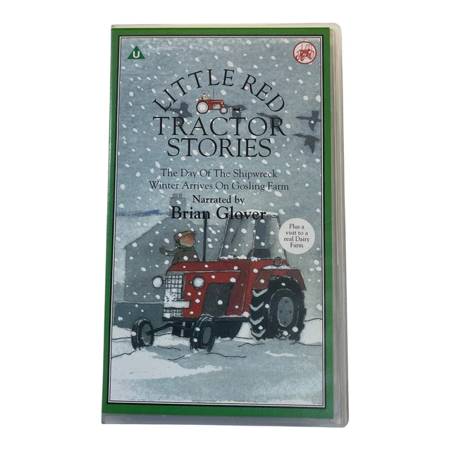 LITTLE RED TRACTOR Stories VHS Brian Glover Narrated Children's Farm ...