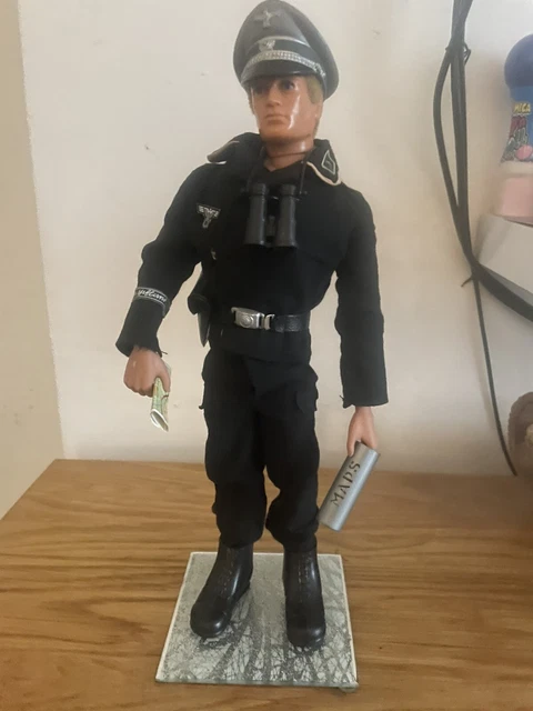 VINTAGE ACTION MAN In Panzer Captain German Uniform £85.00 - PicClick UK