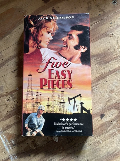 FIVE EASY PIECES VHS 1970 Jack Nicholson Please See My Store I Combine ...