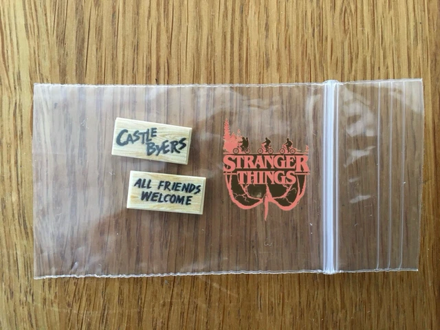 LEGO STRANGER THINGS ‘CASTLE BYERS’ Replacement CUSTOM Tan Sticker ...