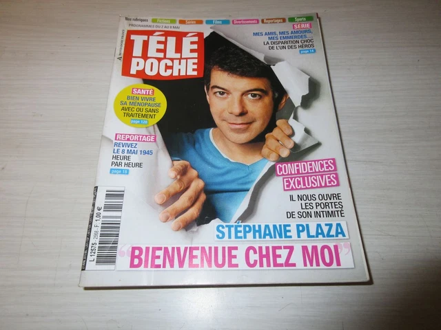 TELE POCHE 2568 27.04.2015 Stephane PLAZA Richard ANTHONY Les REINES du ...