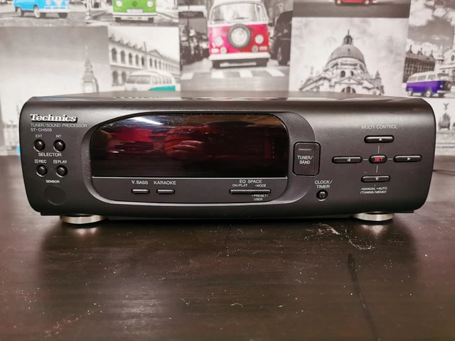 TECHNICS TUNER/SOUND PROCESSOR Model ST-CH505 £29.99 - PicClick UK