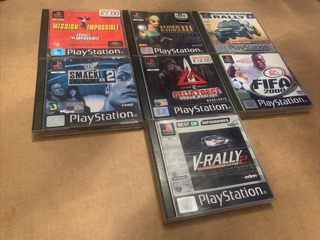PLAYSTATION 1 PS1 Games Bundle X7 PAL UK Boxed Complete With Manuals £ ...