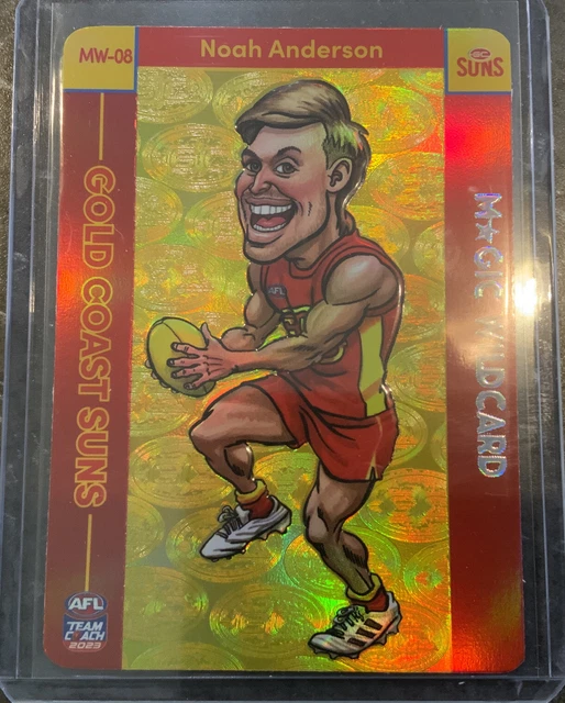 2023 AFL TEAMCOACH Noah Anderson Magic Wildcard Insert MW-08 $10.10 ...