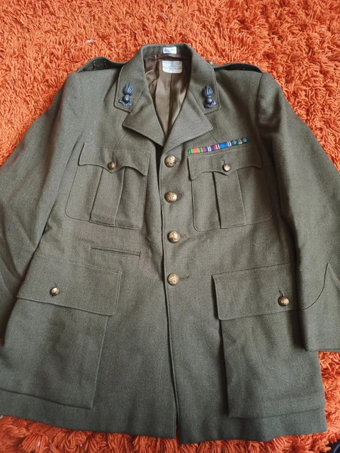 WW2 ROYAL ENGINEERS Officers SD Tunic 1942 £156.67 - PicClick UK