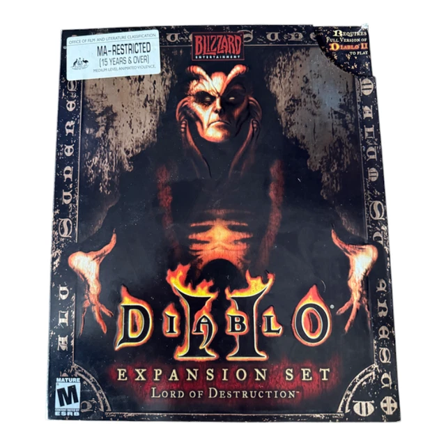 DIABLO II LORD of Destruction Expansion Set PC Game - BIG BOX $99.95 ...