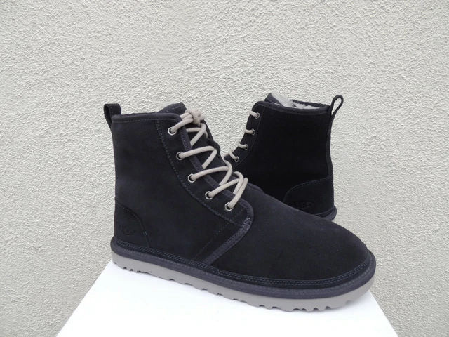 UGG HARKLEY TRUE Navy Suede/ Wool Chukka Ankle Boots, Men Us 9/ Eur 42 ...