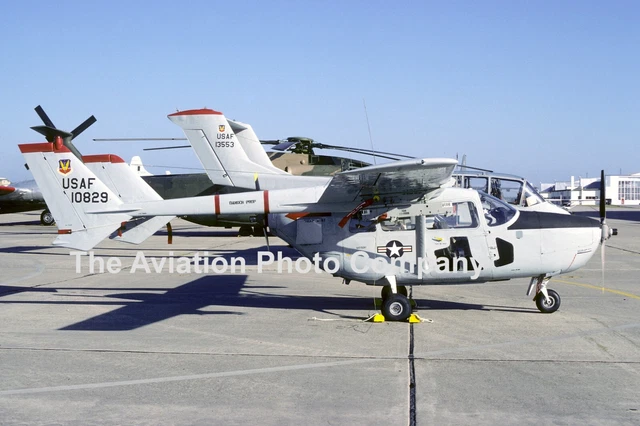 US AIR FORCE Cessna O-2A Skymaster 68-10829 (1975) Photograph EUR 1,71 - PicClick IT