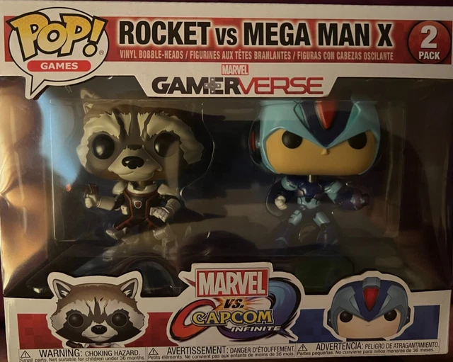 ROCKET AND MEGA Man X - Marvel vs Capcom Gamerverse Funko Pop Vinyl 2er ...