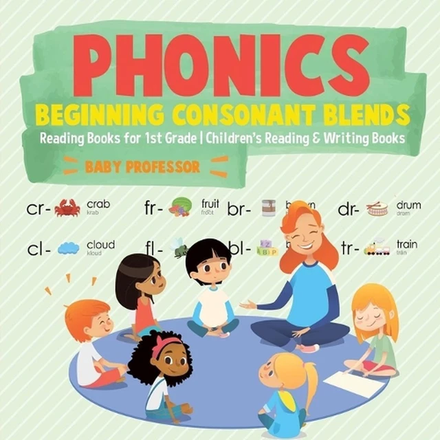 PHONICS BEGINNING CONSONANT Blends: Reading Books for 1st Grade ...