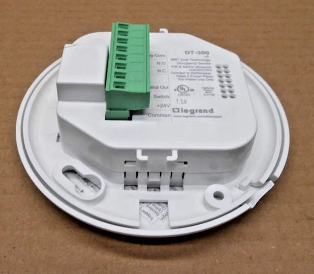 WATTSTOPPER DT-300 DUAL Tech Occupancy Sensor 24Vdc 360° Degree Pir (2 ...