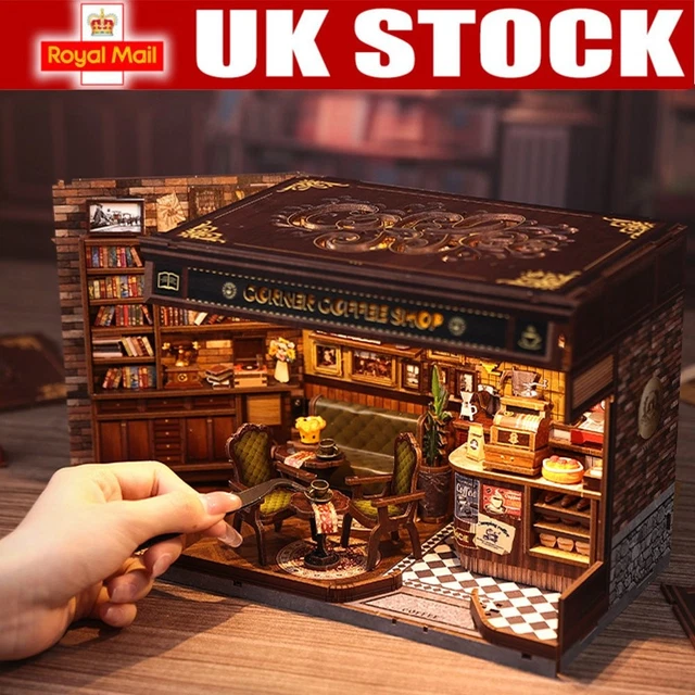 ROLIFE DIY DOLL House Kit With Furniture Miniature 3D Model Wooden ...