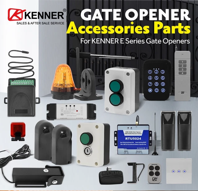 ACCESSORIES PARTS FOR KENNER Opener E Series Gate Openers Remote Keypad ...