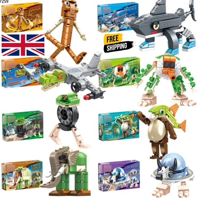 ITALIAN BRAINROT ANIMALS Tung Tung Tung Sahur Building Blocks Tralalelo ...