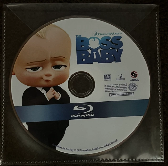 NEW THE BOSS BABY (2017) - Blu-ray disc only in clear plastic envelope ...