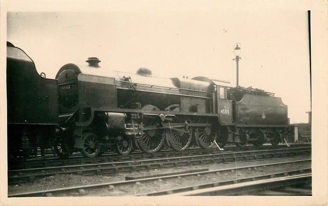 PHOTOGRAPH LMS 5513 Steam Locomotive Crewe Works (LNWR/LMS/BR 6x4 £6.97 - PicClick UK