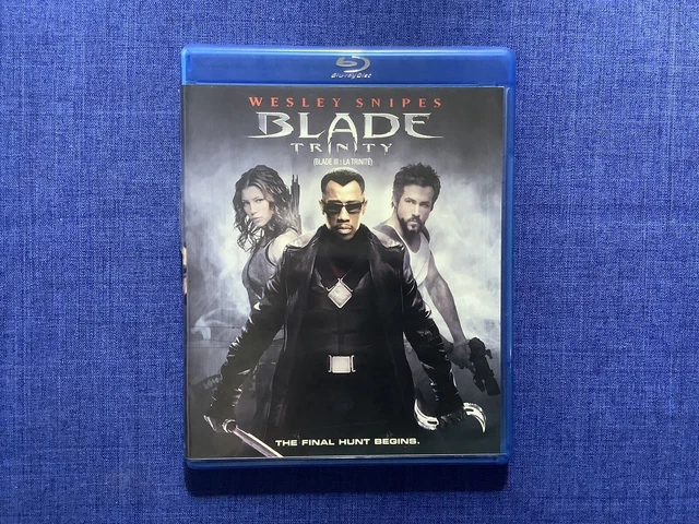BLADE: TRINITY (BLU-RAY) Wesley Snipes Horror Vampires - Like New ...
