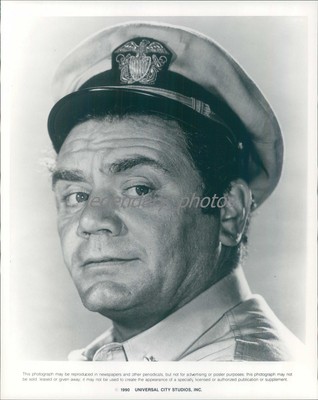1980S PORTRAIT OF Actor Ernest Borgnine Original News Service Photo £14 ...