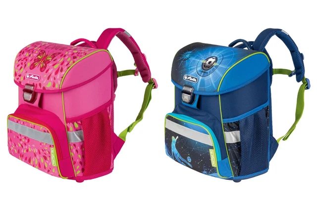 HERLITZ SCHULRANZEN-SET SCHULTASCHE Tasche Kindertasche Rucksack ...