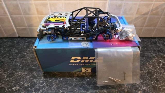 MA RACING DMA 1/24 Scale Drift Chassis Drift ART Rhino RTS Servo ...