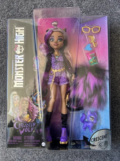 MONSTER HIGH G3 Gen 3 Doll Clawdeen Wolf NIB $49.00 - PicClick AU
