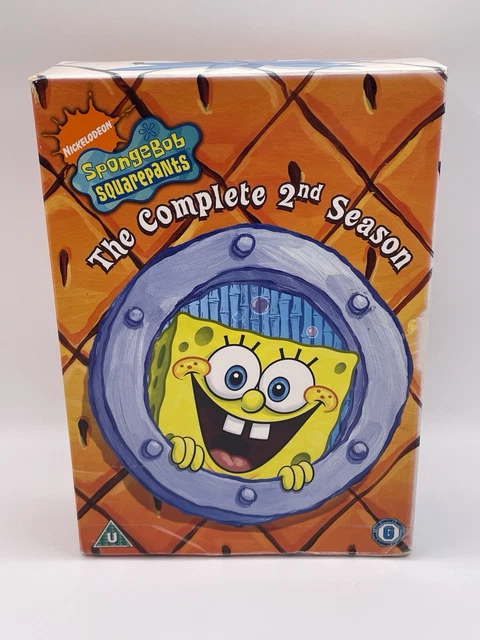 SPONGEBOB SQUAREPANTS THE Complete Season 2 DVD Boxset £13.95 - PicClick UK
