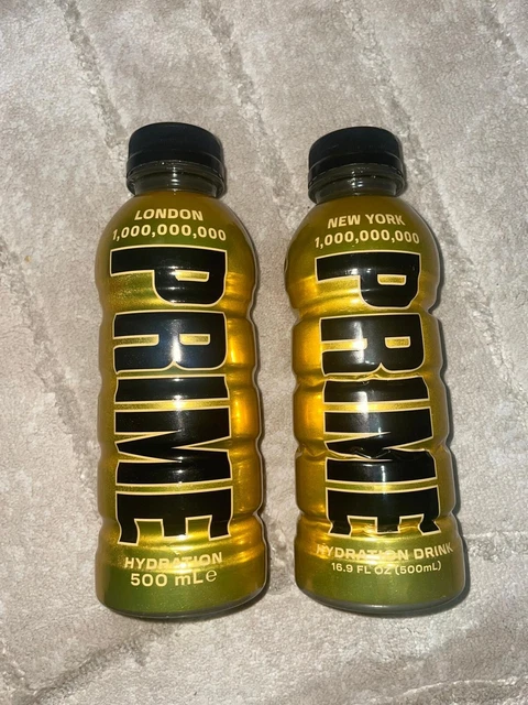 PRIME HYDRATION GOLD New York Light Shape Deformity - 1 BOTTLE! £72.99 ...