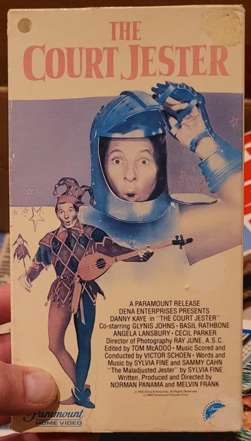 THE COURT JESTER VHS (1983, Paramount Home Video) *RARE 1ST RELEASE ...