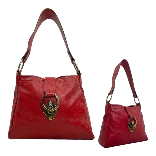 VINTAGE 60S 70S ETIENNE AIGNER Medium Handmade Leather Shoulder Bag ...