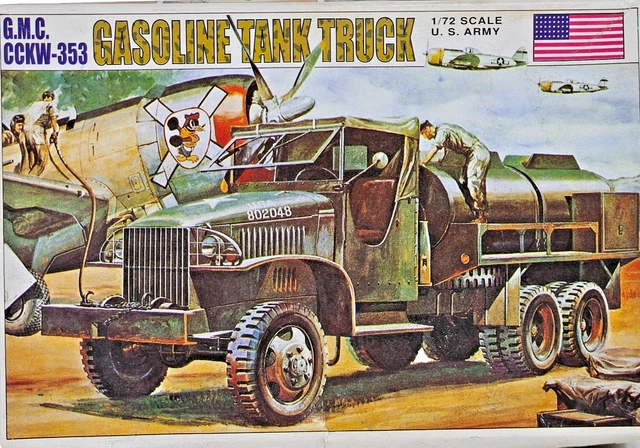 PMS GMC CCKW - 353 Gasoline Tank Truck US Army USA 802048 Scaled Model ...