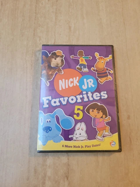 NICK JR FAVORITES Vol 5 2007 DVD Dora Little Bill Blues Clues Ruby ...