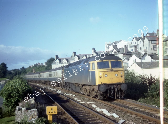 35MM BRITISH RAILWAY Slide - BR Class 47 on the Cumbrian Coast Line ...