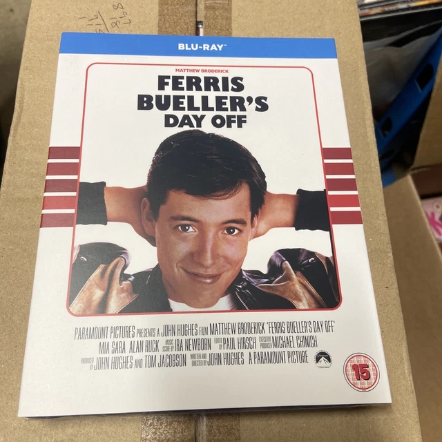 FERRIS BUELLERS DAY Off Blu-Ray Brand New Sealed 80s Slip Cover Edition ...