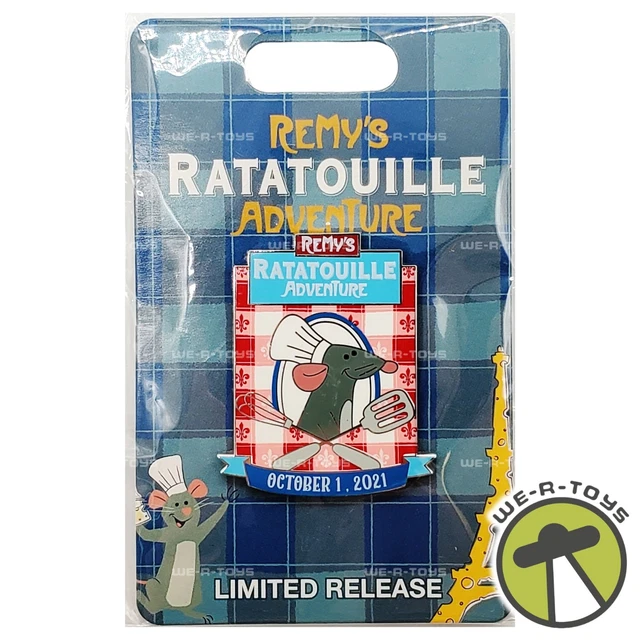 DISNEY PIXAR REMY'S Ratatouille Adventure October 1, 2021 Enamel Pin ...